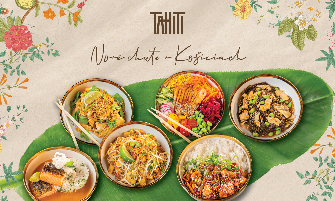 Weekly menu TAHITI SC AUPARK Košice 27.10.-31.10.2025 | Andiamo Group